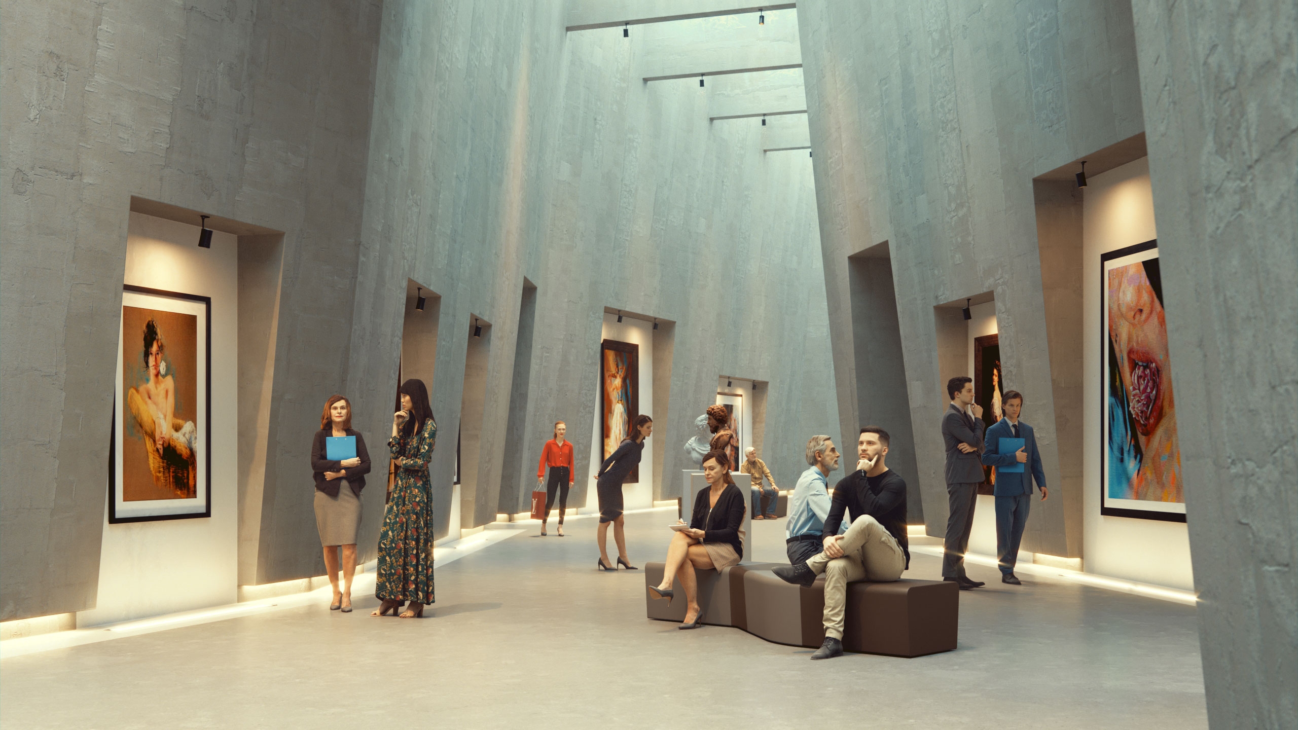 Gallery | AXYZ design 3D people, 4D Scanned People Character Animation